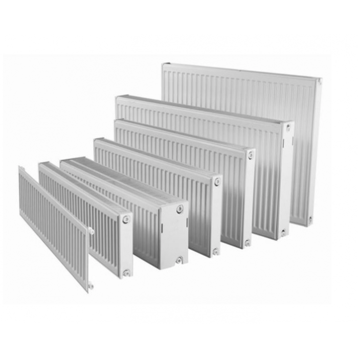 Tērauda paneļa radiators Tips 22, A (augstums - 300 mm, garums no 1500 ...